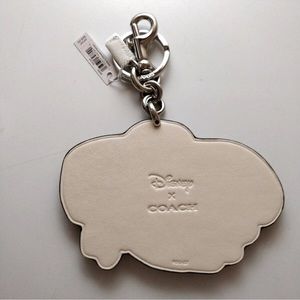 Coach | Accessories | Coach X Disney Leather Dumbo Bag Charm Key Chain ...